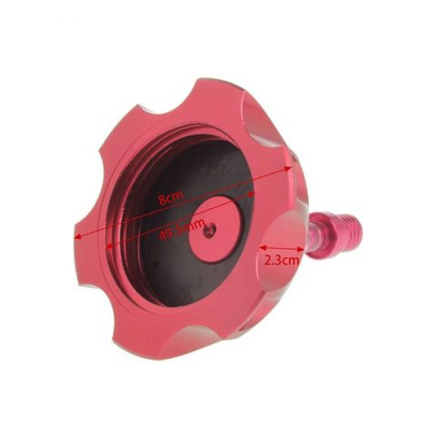 Fuel Cap – CNC – Type 1 – Red | DBRacing