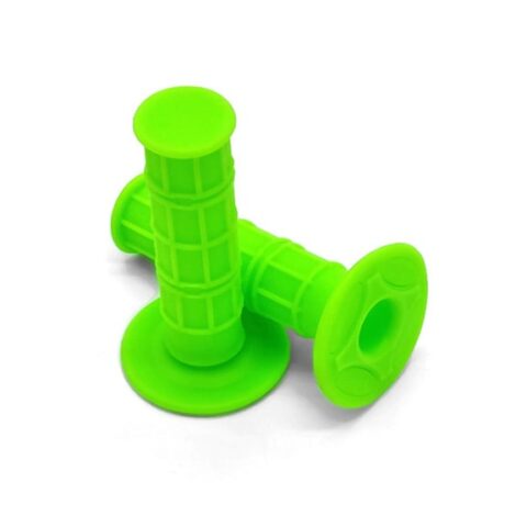 Handlebar Grips – Waffle – Neon Green | DBRacing