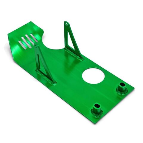 Engine Sump Guard – Alloy – Green | DBRacing