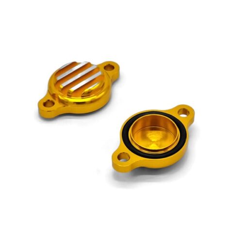 Valve Tappet Cover Cap – YX 140 – Gold | DBRacing